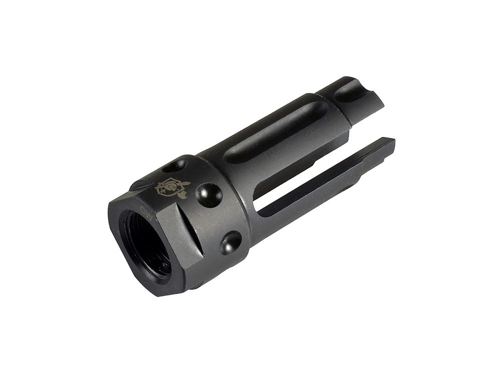 Knight's Armament Airsoft QDC 3-prong Flash Hider - CC/CW