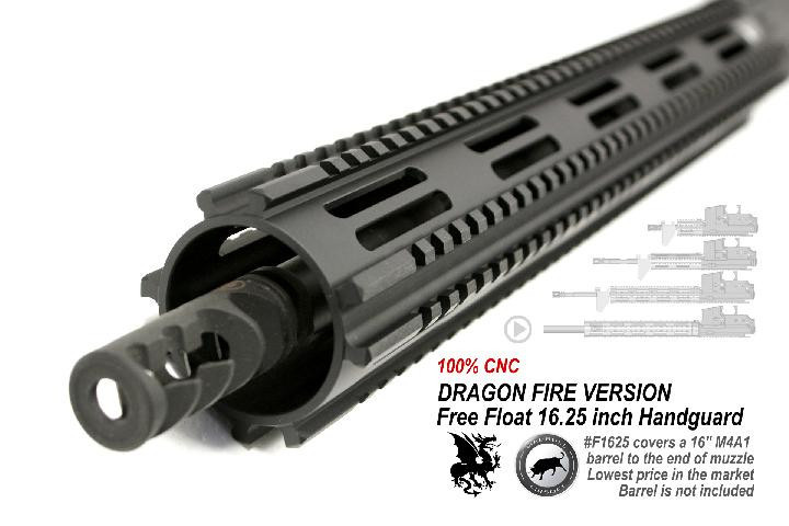 Dragon Fire 100% CNC Handguard Rail