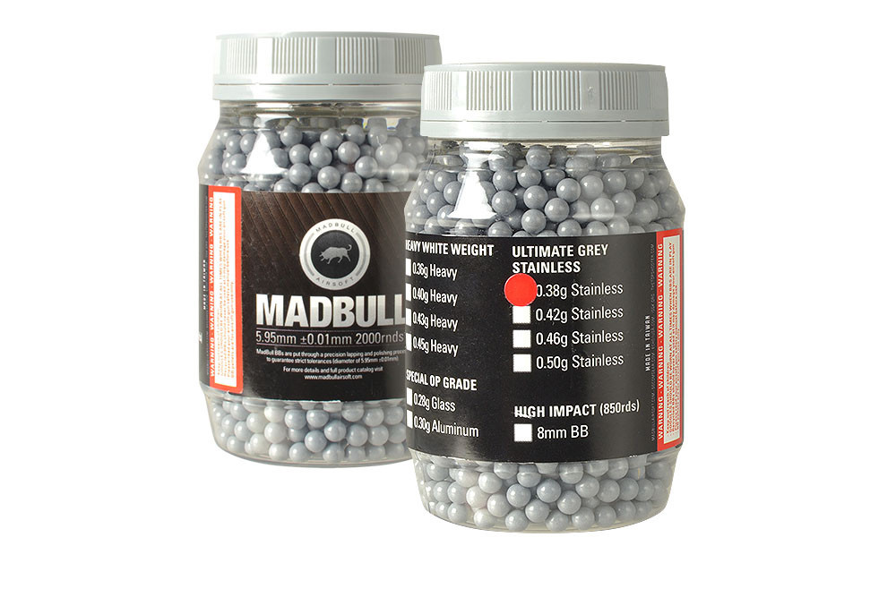 MadBull Heavy White BBs