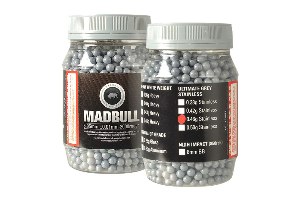 MadBull Heavy White BBs