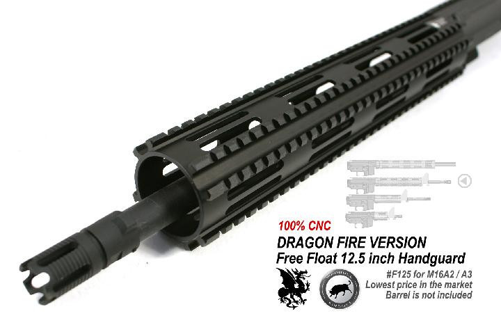 Dragon Fire 100% CNC Handguard Rail