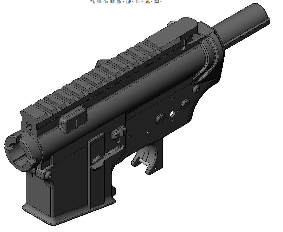 JP Rifles M4 metal body