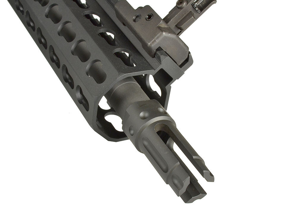 Knight's Armament Airsoft QDC 3-prong Flash Hider - CC/CW