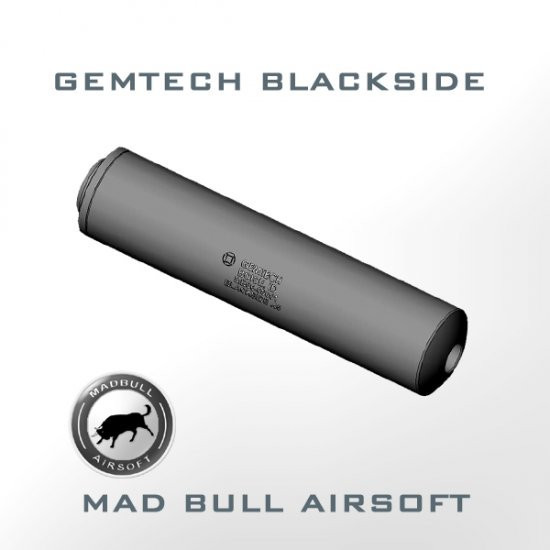 Gemtech BLACKSIDE Toy Silencer and Aluminum Tube